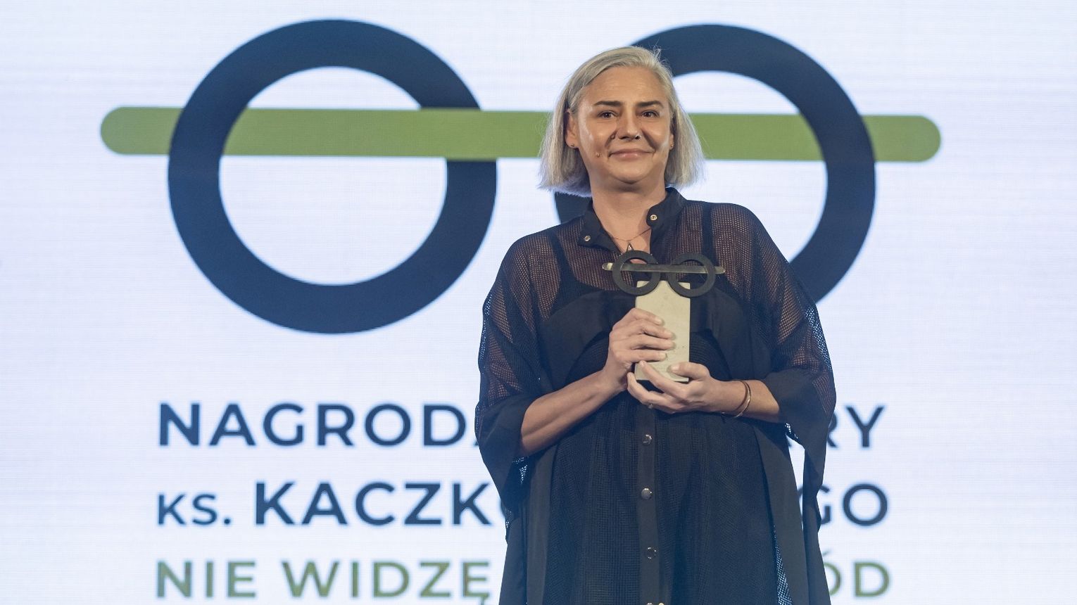 Agnieszka Sikora nagrodzona Okularami księdza Kaczkowskiego
