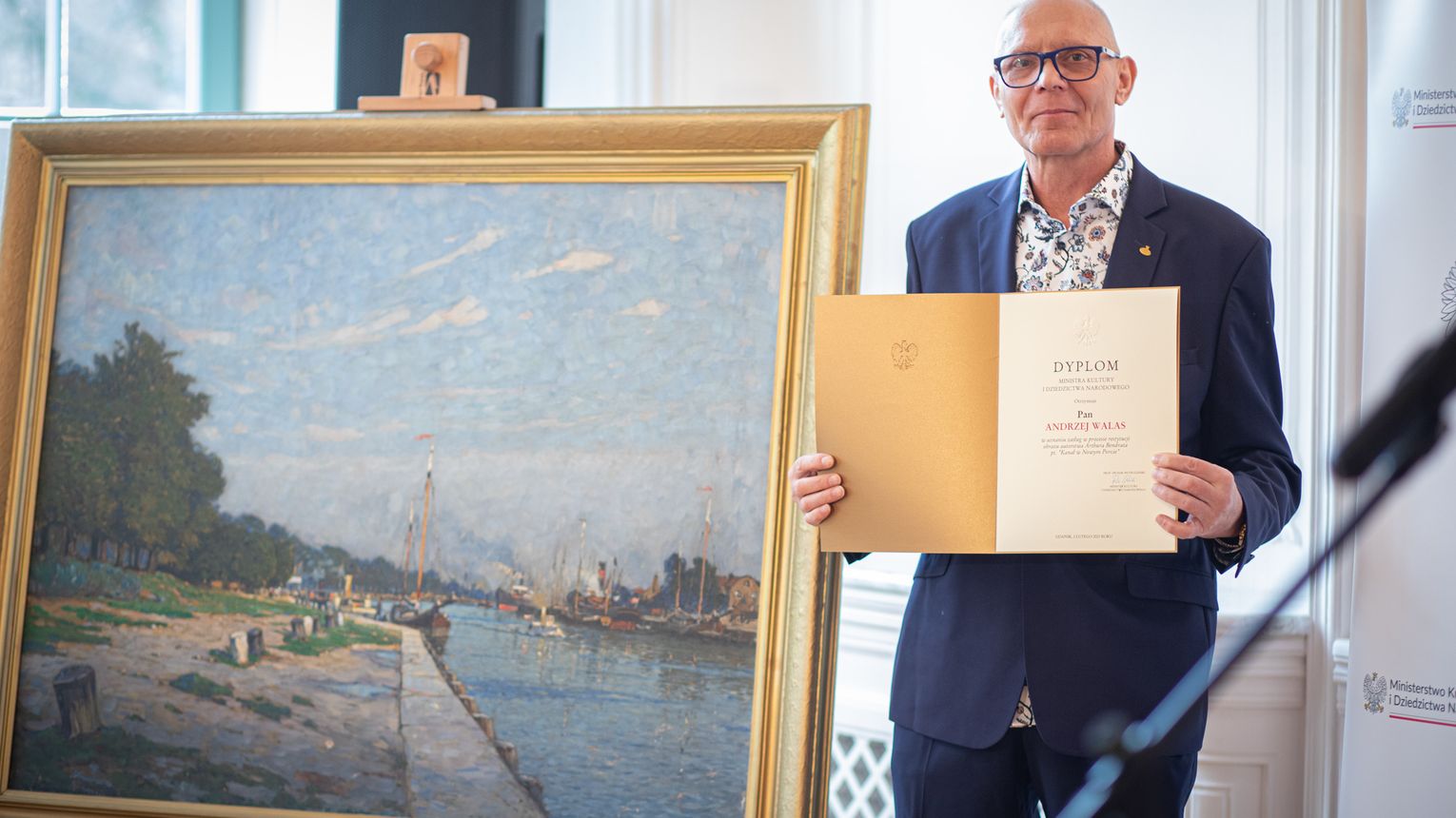 Obraz gdańskiego malarza zaginął podczas wojny. Teraz wrócił do muzeum