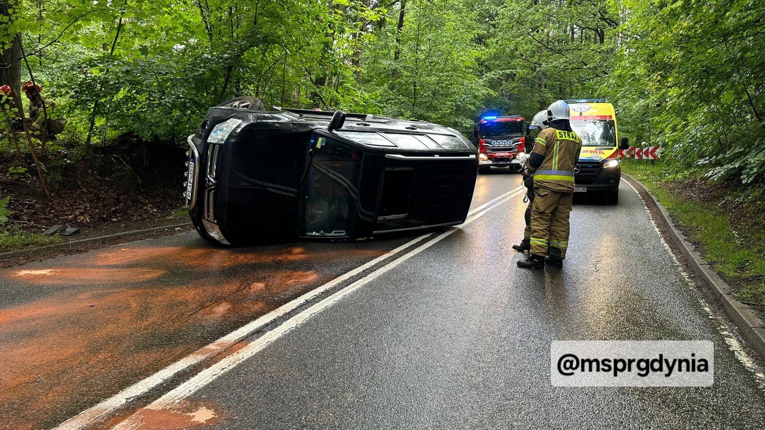 Wypadek na ul. Wiczlińskiej w Gdyni! Dwoje dzieci trafiło do szpitala