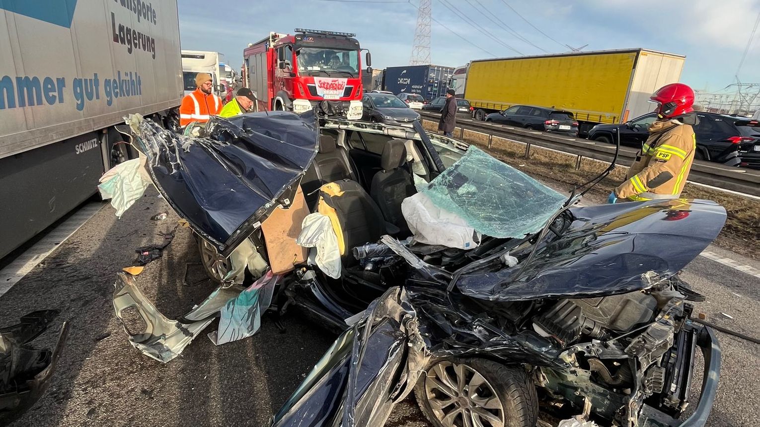Wypadek na Trasie Sucharskiego w Gdańsku! Tworzą się duże korki