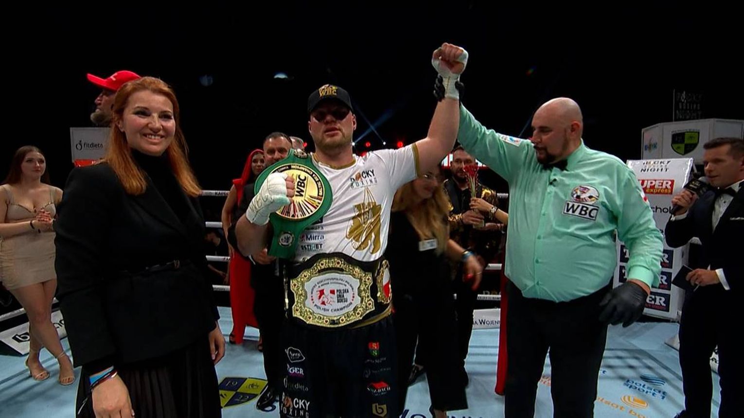 Kacper Meyna z Gołubia pisze pięściarską historię wagi ciężkiej