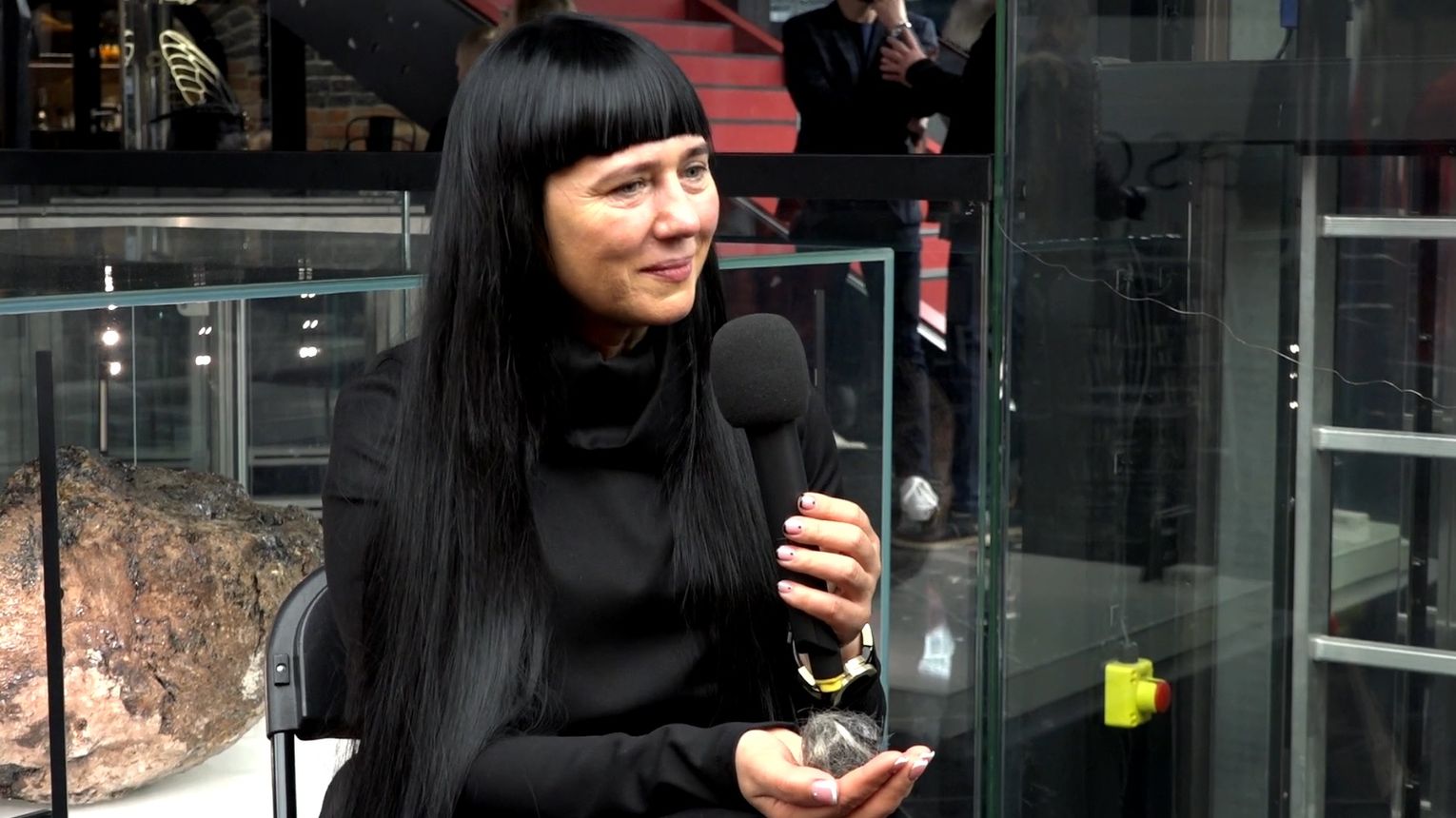 Jaga Hupało, „Lady Baba Jaga” w gdańskim Muzeum Bursztynu