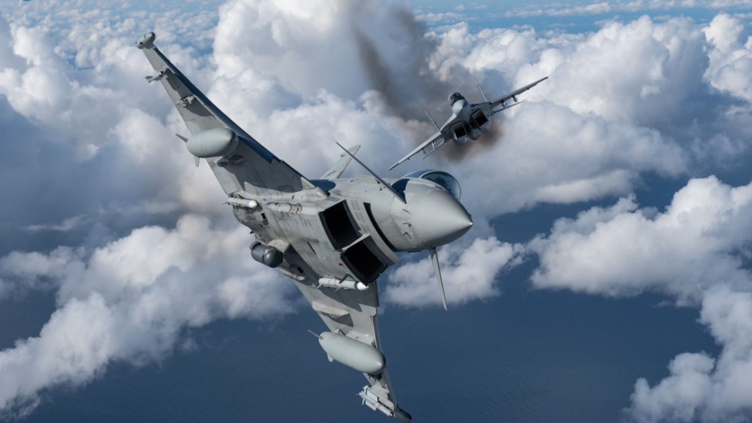 Latał eurofighterem nad Malborkiem, zginął w wypadku lotniczym na Sycylii