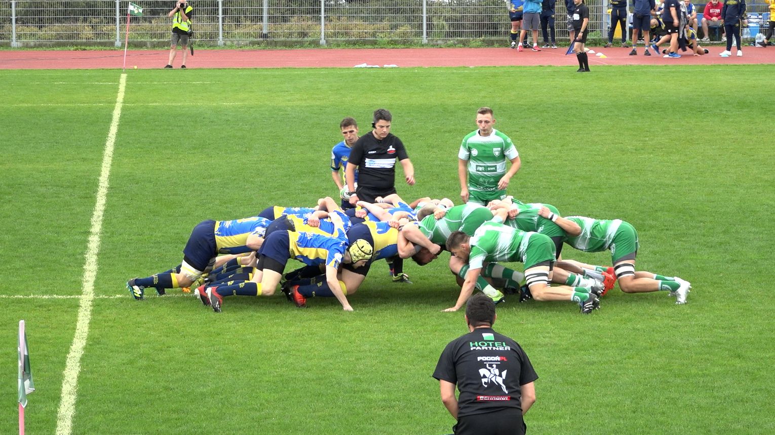 Lechia wygrała derby rugby z Arką. Ogniwo gromi rywala