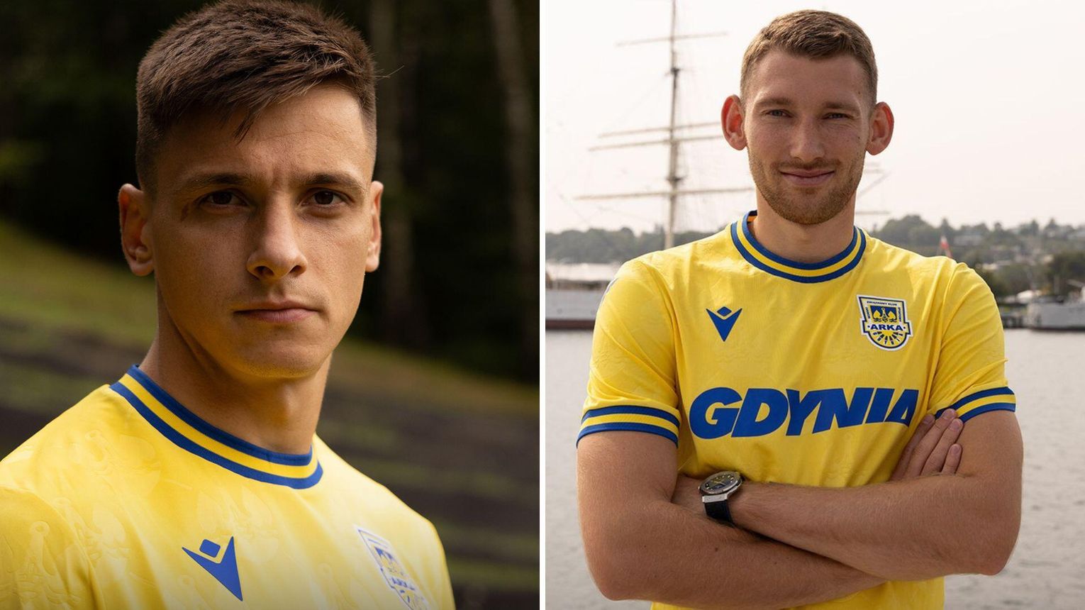 Nazarij Rusyn i Patryk Szysz nowymi zawodnikami Arki Gdynia