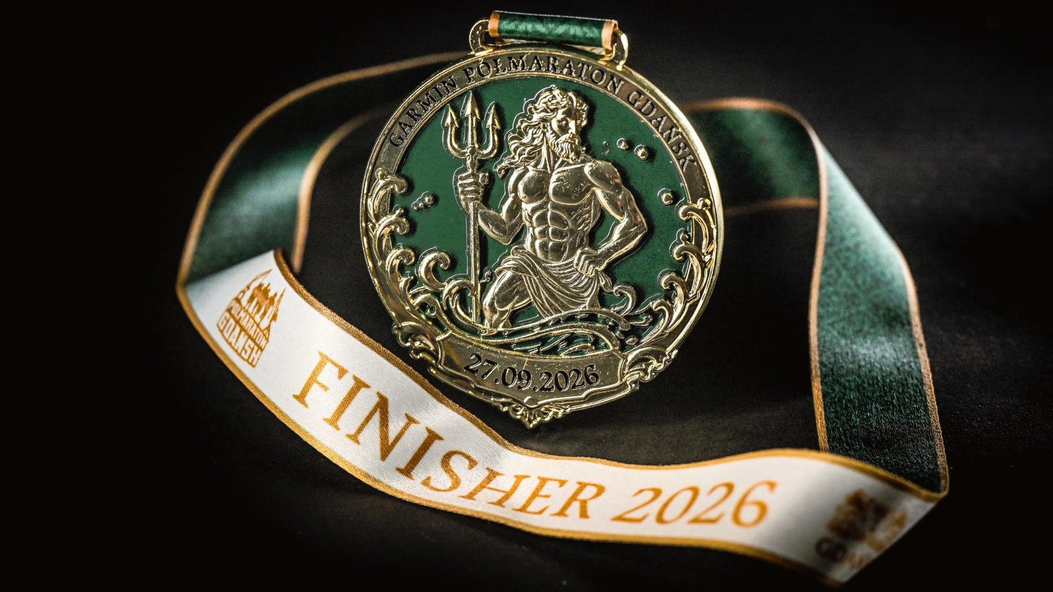 Neptun, bursztyn i morska historia. Tak wygląda medal Garmin Półmaraton ...