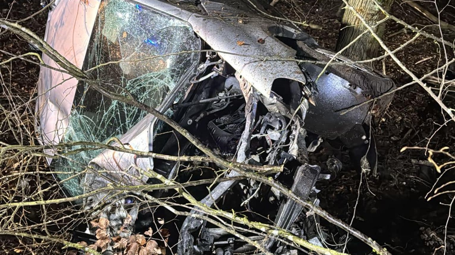 Tragiczny wypadek w powiecie kartuskim! Kierowca zginął na miejscu Tragiczny wypadek w powiecie kartuskim! Kierowca zginął na miejscu