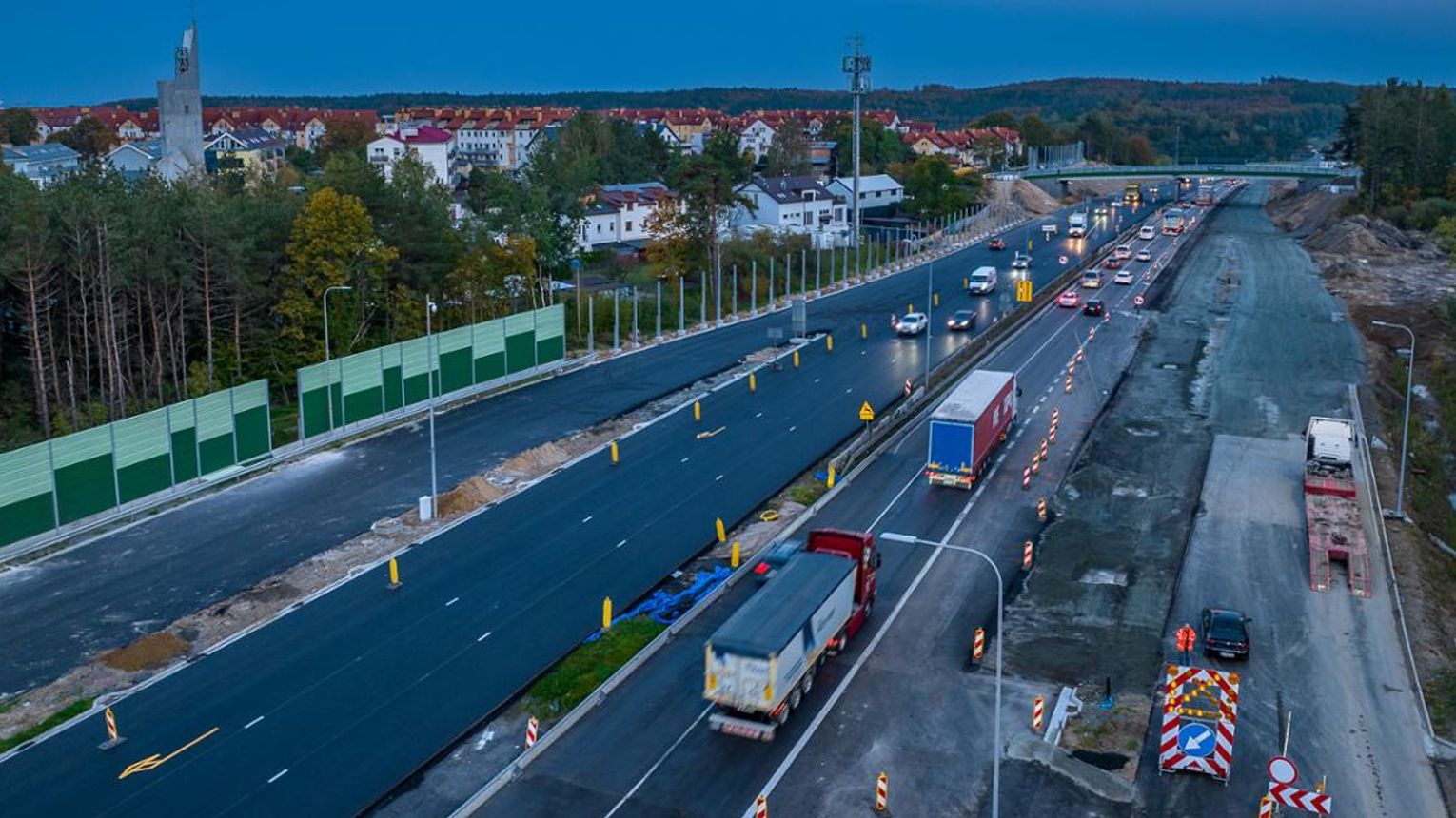 Kolejne utrudnienia na obwodnicy Trójmiasta. Harmonogram prac