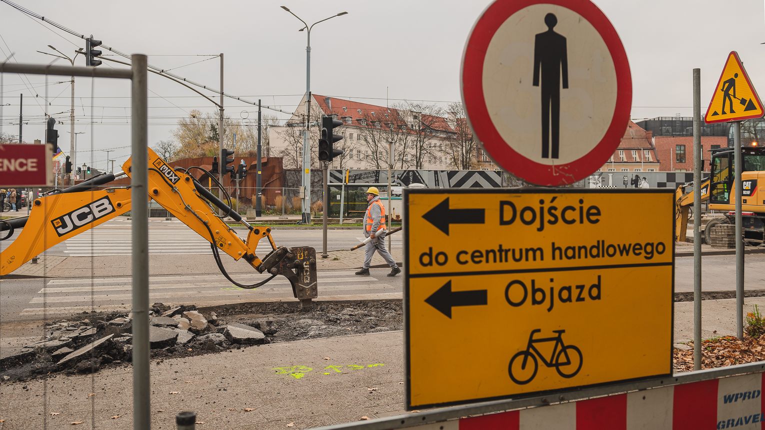 Gdańsk: Kolejne zmiany na skrzyżowaniu ul. 3 Maja i Nowe Ogrody