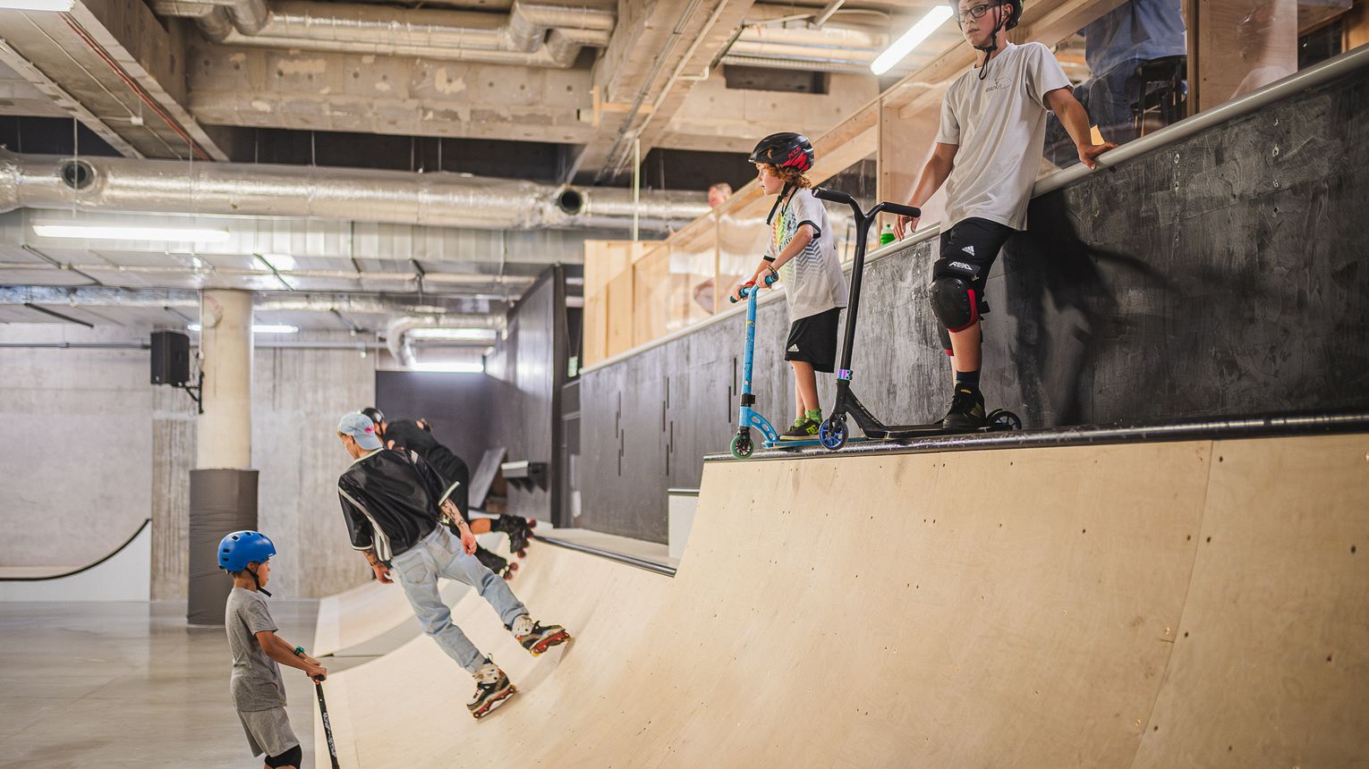 Skate Arena w Gdańsku. To jeden z największych skate parków w Europie