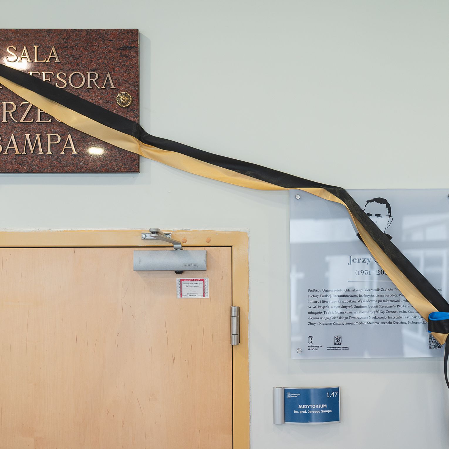 Obchody roku prof. Jerzego Sampa na Pomorzu [ZDJĘCIA]